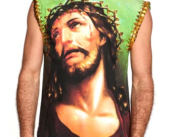 Muscle Jesus Shirt - Etsy