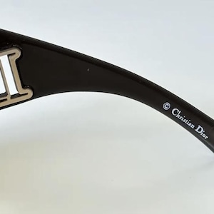 Christian DIOR Sunglasses PARABOLE 2 Oversized Mask BROWN Bronze 2000s ...