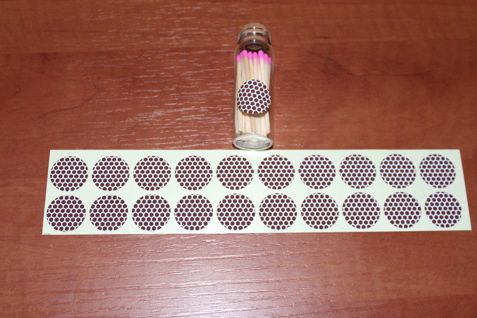 Circle Dotted Round Adhesive Strikers 0.79 Striking Paper for Safety ...