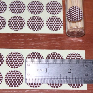 Circle Dotted Round Adhesive Strikers 0.79" Striking Paper for Safety ...