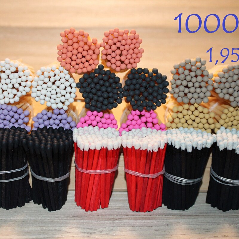 Colored Matches - Etsy