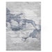 Blue Abstract Rug for Living Room Large Carpet Modern Unique Area Rug ...