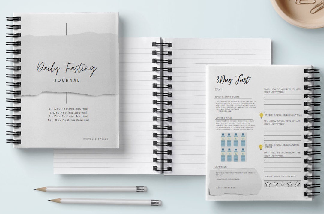 Fasting Journal - Intermittent Fasting and Alternate Day Fasting - Etsy
