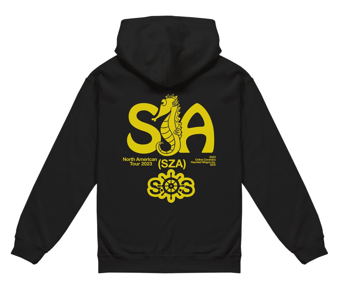 SZA SOS Tour Hoodie Super Rare Merch - Etsy