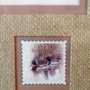 Vintage Anni Moller Lithograph Signed Stamped Mallards Art Print ...