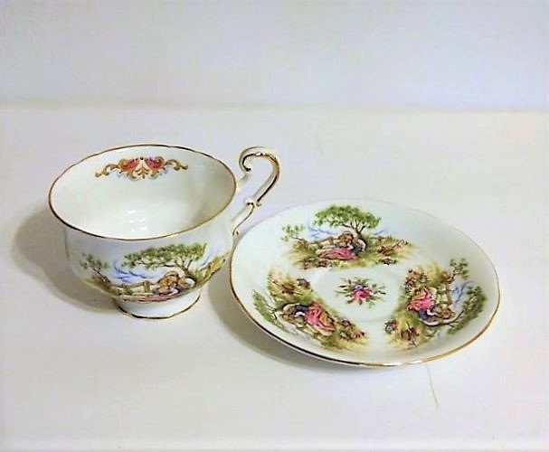 Royal Crest Fine Bone China Colonial Vintage Tea Cup and - Etsy