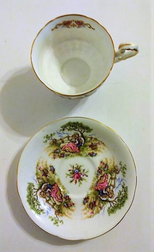 Royal Crest Fine Bone China Colonial Vintage Tea Cup and - Etsy
