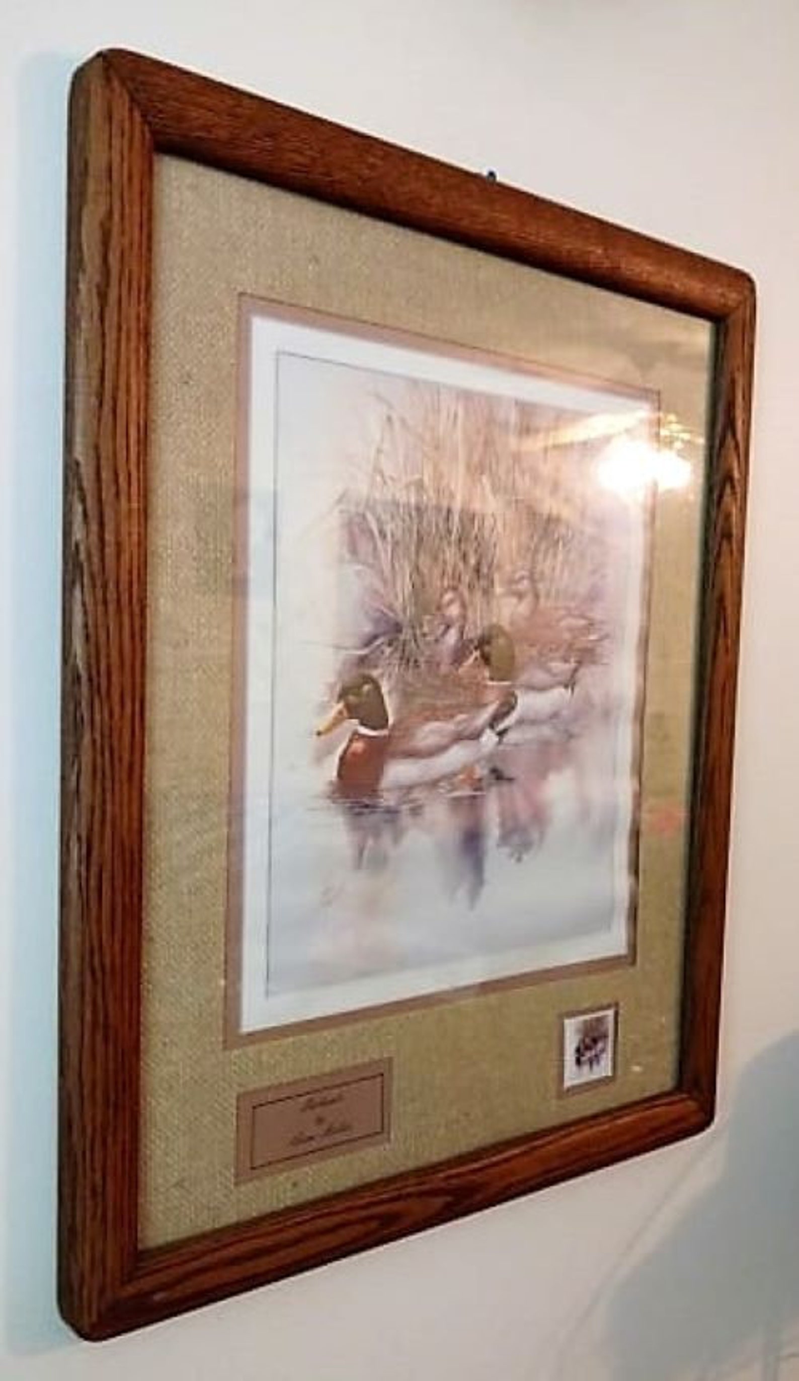 Vintage Anni Moller Lithograph Signed Stamped Mallards Art - Etsy