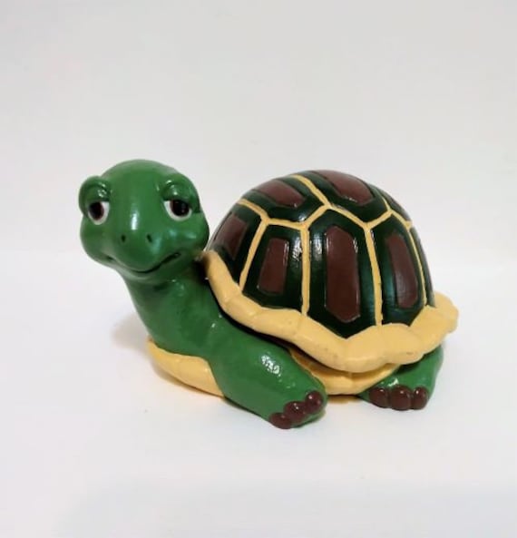vintage turtle box tortoise - Gem