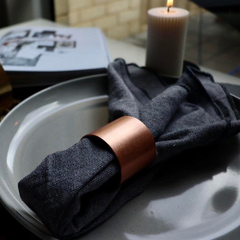 Copper Napkin Ring - Etsy