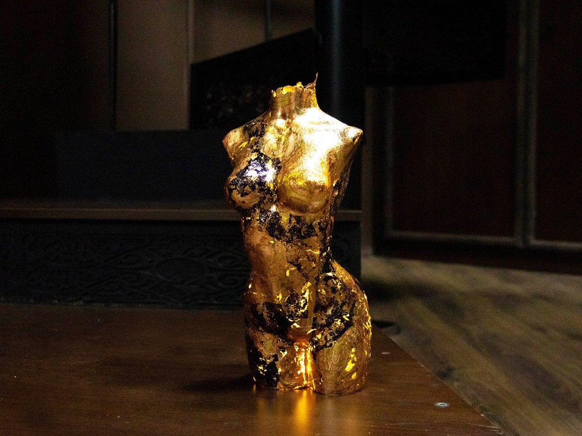 Female Torso Large, Height 13 In, Art Light Sculpture, Statue Female ...