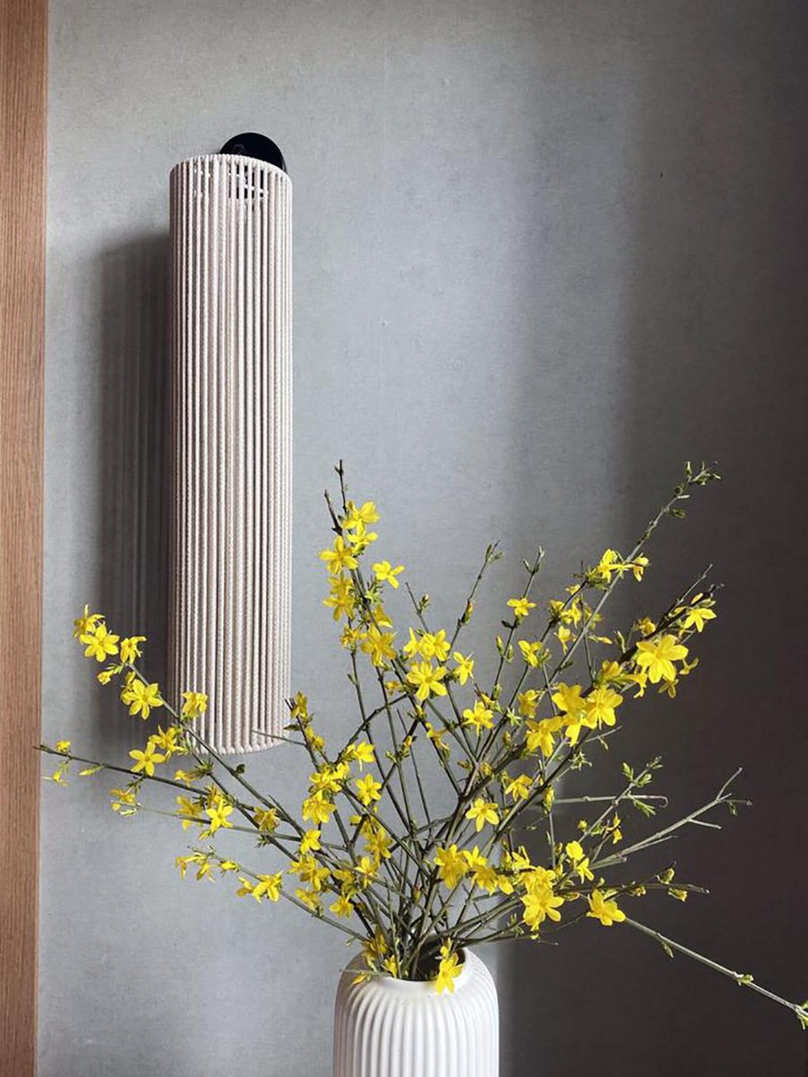 Sconce Lantern Cylinder, Minimalist Style Sconce, Unique Handmade ...