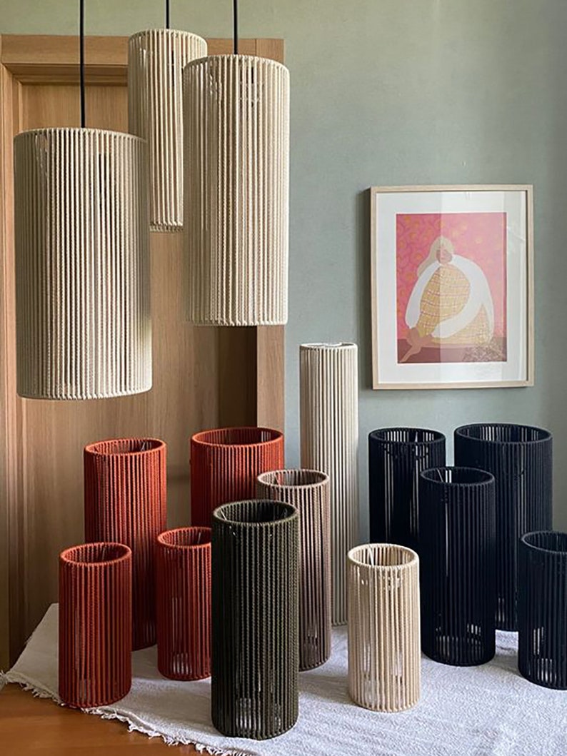 Sconce Lantern Cylinder, Minimalist Style Sconce, Unique Handmade ...