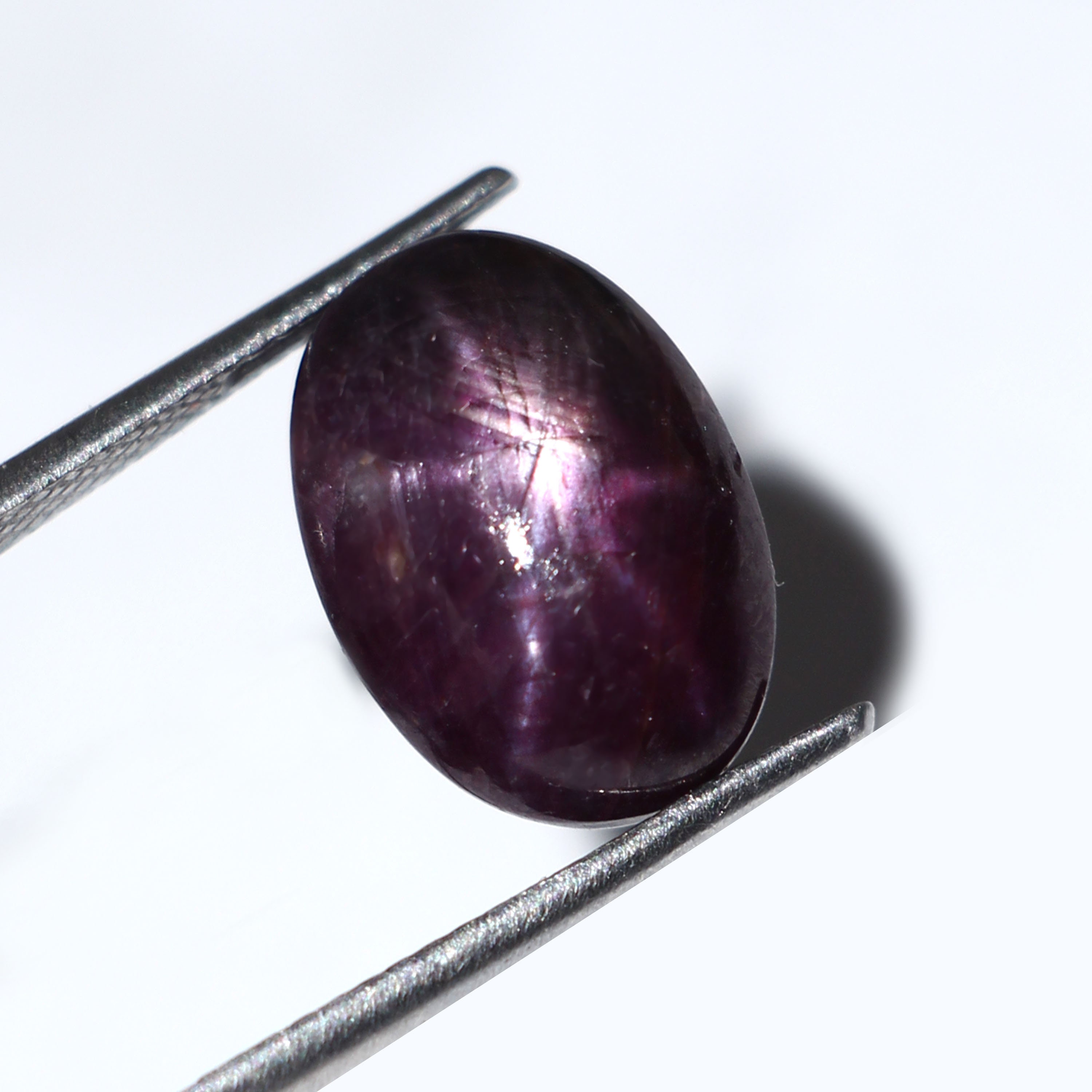 12 CRT Star Ruby, Star Ruby Cabochon, Big Cabochon 10X14 MM, Big Star ...
