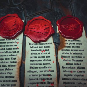 SET OF 4 Pieces Warhammer 40K Purity Seals on Handmade Paper ...