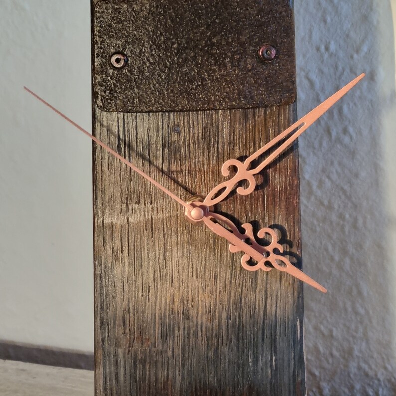 Robust, Rustic Whiskey Table Clock Made of Barrel Stave, Functional, Practical, Timeless - Etsy