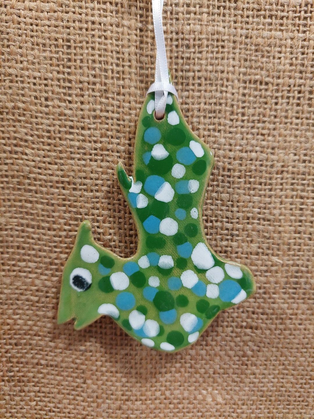 DINOSAUR DRAGON Hanging Decoration Disabled Artist Art Supporting ...