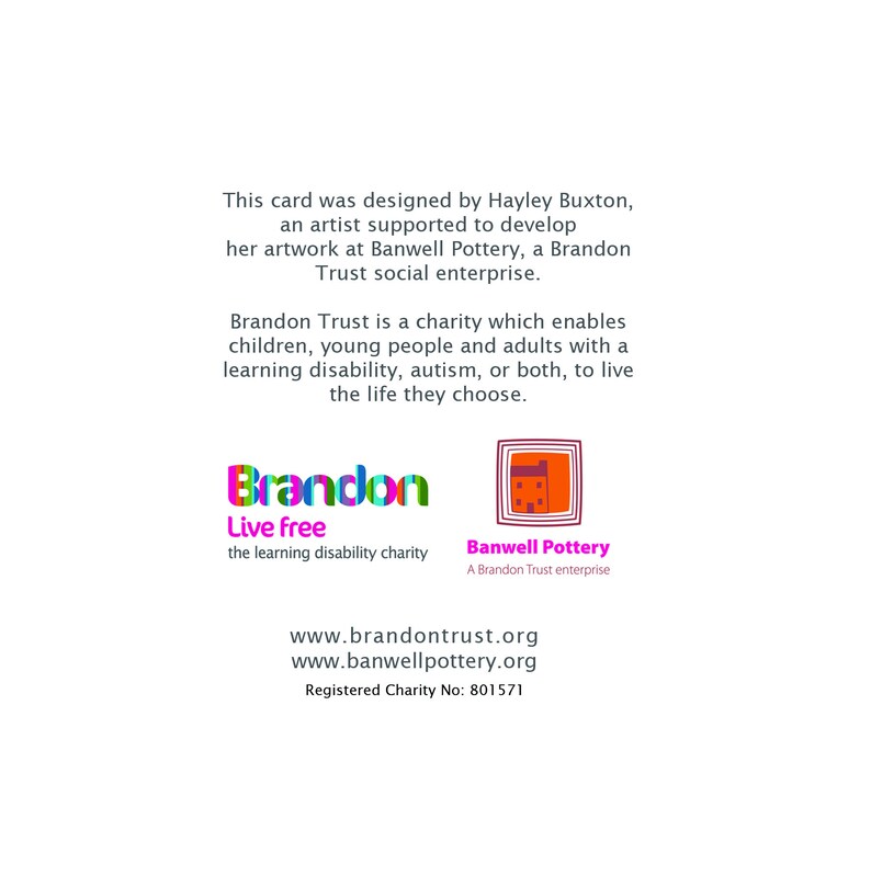 Brandon Trust Christmas Card Pack 10 Cards ~ Disabled Artist Art ...