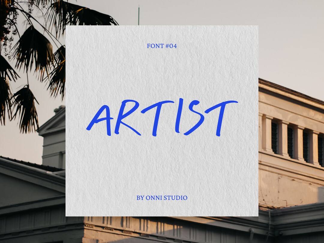 Artist Font, Handwritten Font, Pen Font, Marker Font - Etsy Australia