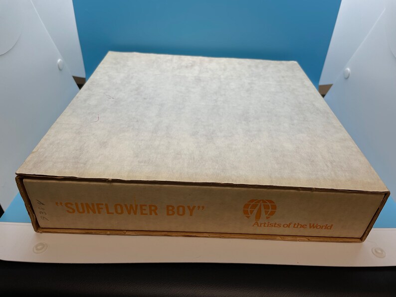 De Grazia Sunflower Boy Plate 1985 - Etsy