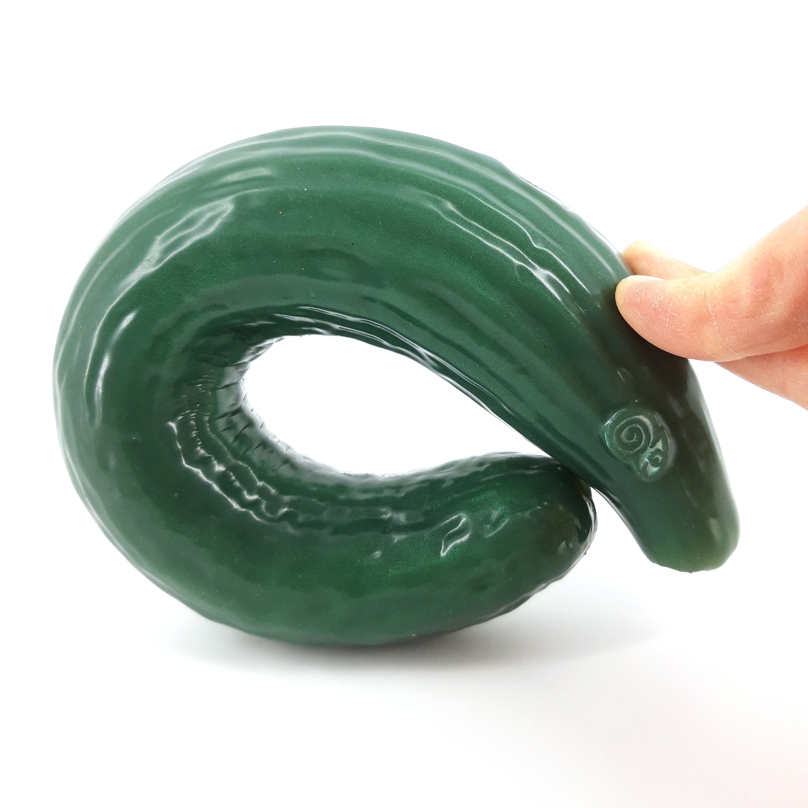 Concombre Courbé Gode Double Flexible Etsy France