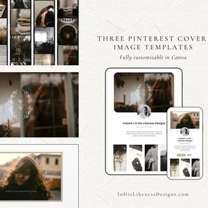 Canva Pinterest Cover Templates | Pinterest Template | Branding ...
