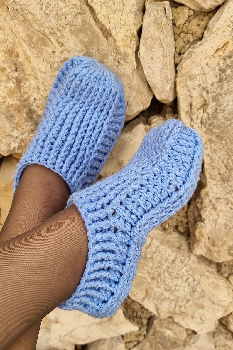 Crochet Pattern, PDF, Deu, Eng, Crochet Slippers, Slippers for Every ...