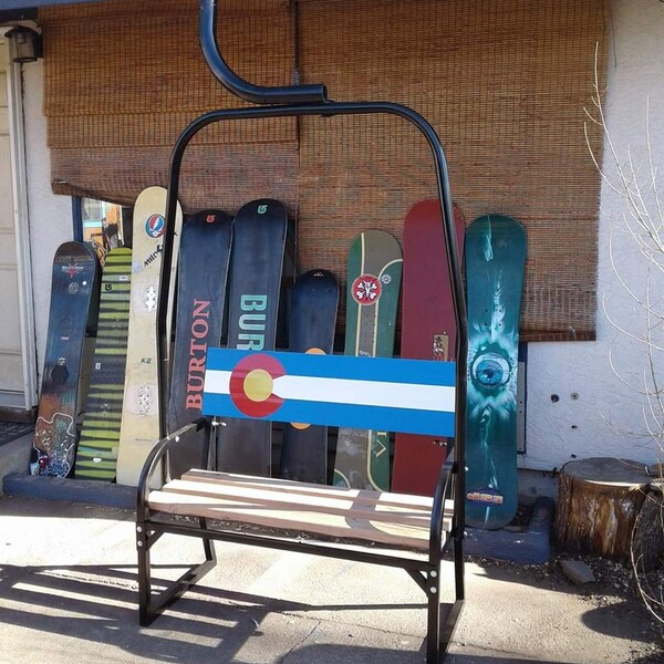 Ski Lift Chair Bench - Etsy