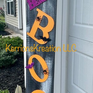 Halloween Decor Outdoor, Halloween Decor, Boo Sign, Halloween Welcome ...