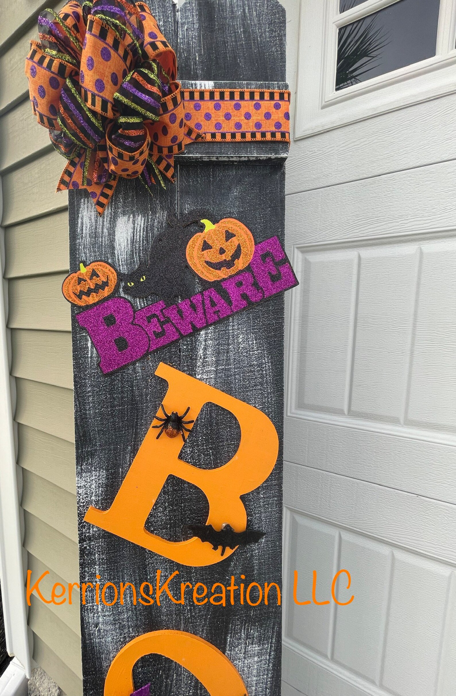 Halloween Decor Outdoor Halloween Decor Boo Sign Halloween - Etsy
