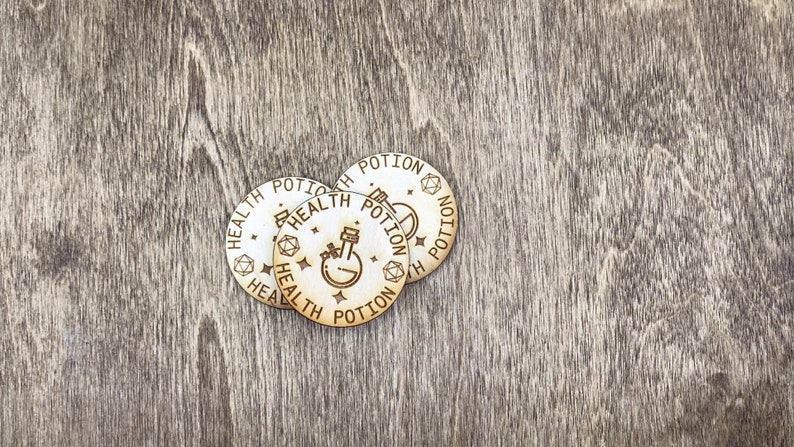 D&D Token Expansion Set / Dungeon Master Tokens / DND Health - Etsy