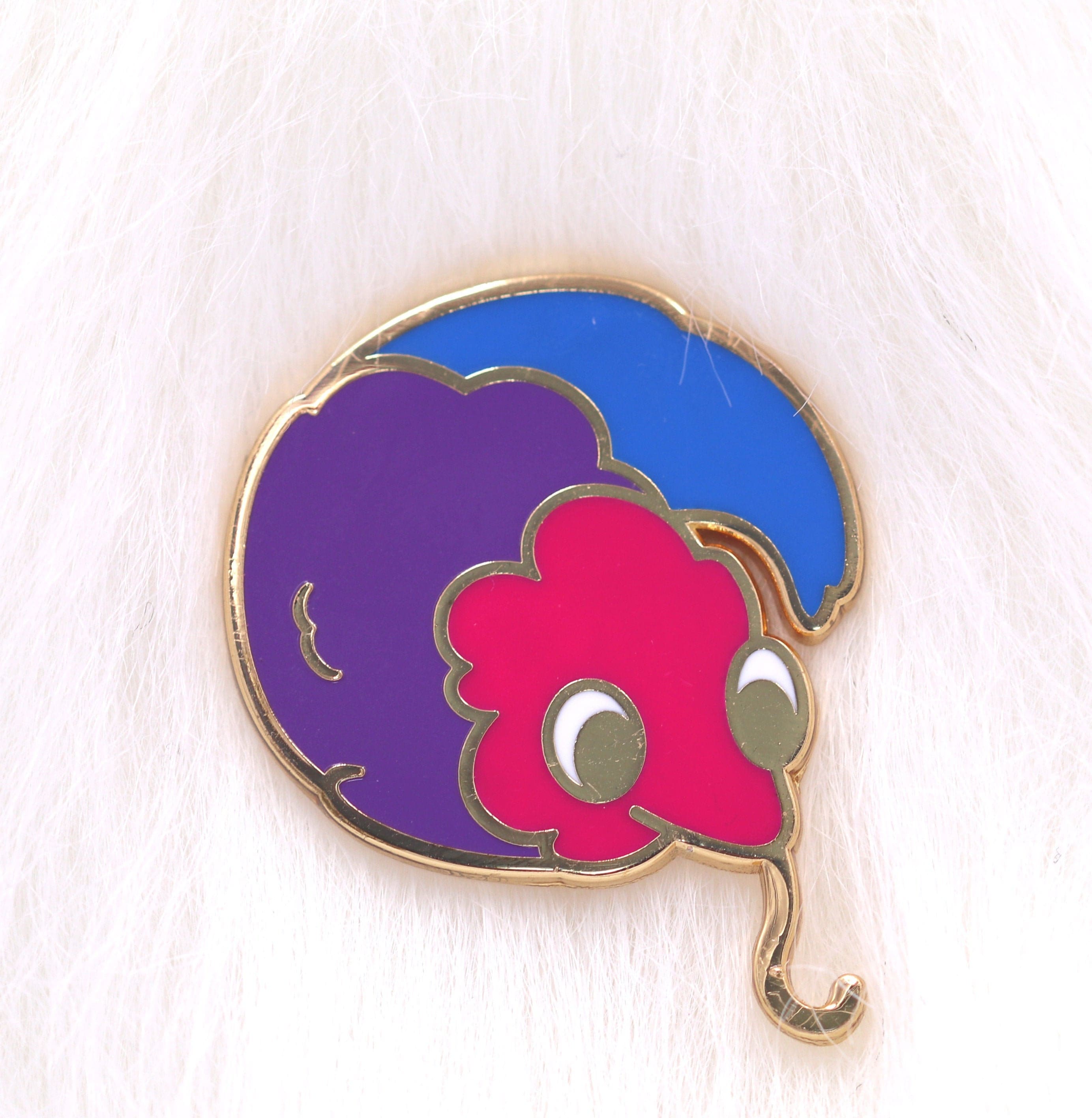 Worm on a String Bisexual Pride Enamel Pin - Etsy UK