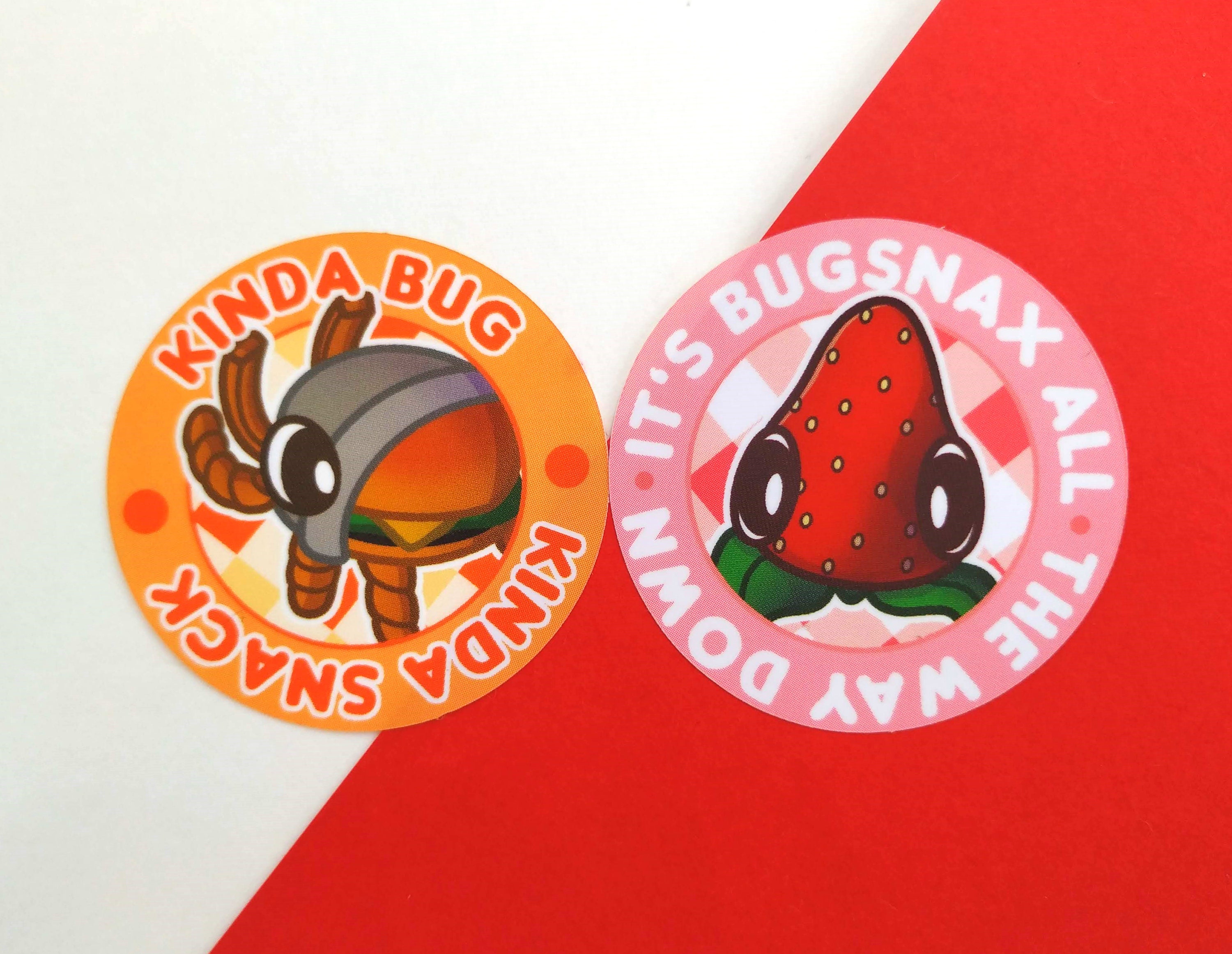 Bugsnax Stickers - Bunger & Strabby - Etsy