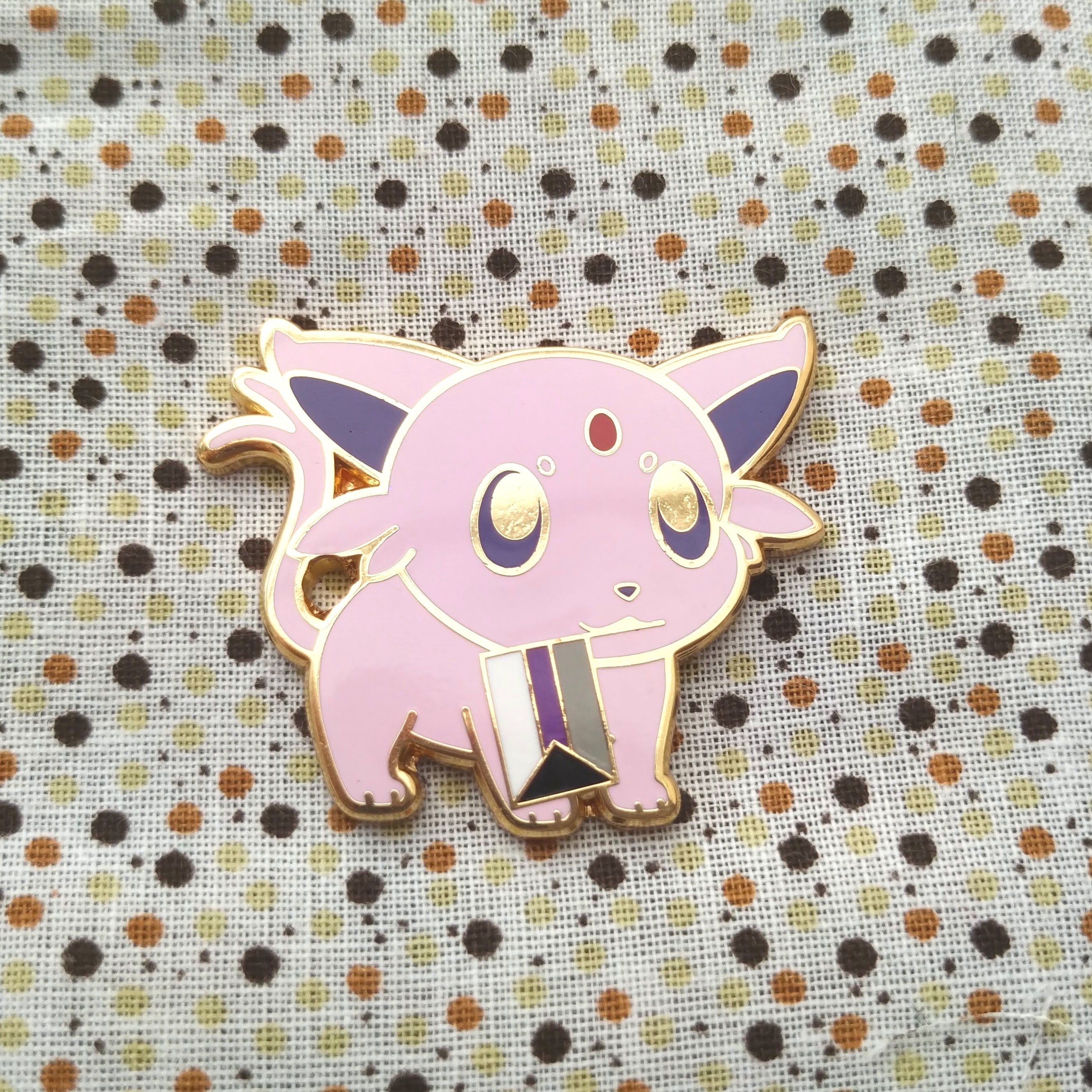 Psychic Fox Asexual/demisexual/nonbinary Pride Flag Hard - Etsy UK