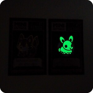 MINI MYTHOS: Jade Hare/moon Rabbit Hard Enamel Glow in the Dark Pin ...