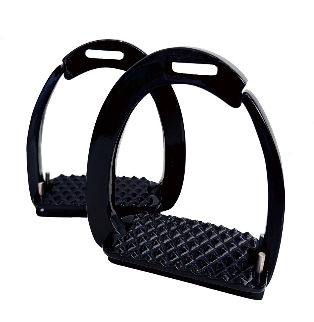 Safety Stirrup Irons Horse Riding Quick Release Stability Aluminium ...