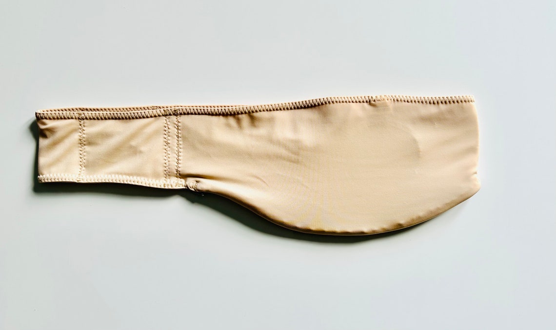 Beige Horizontal Stoma Belt Ostomy Support Belt Hernia Support ...