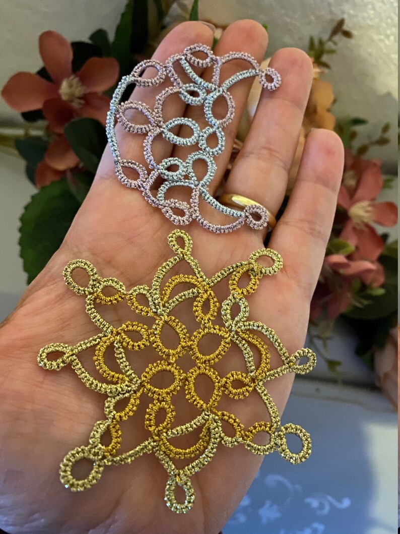 2 "brother Sun Sister Moon" Tatting Patterns - Etsy