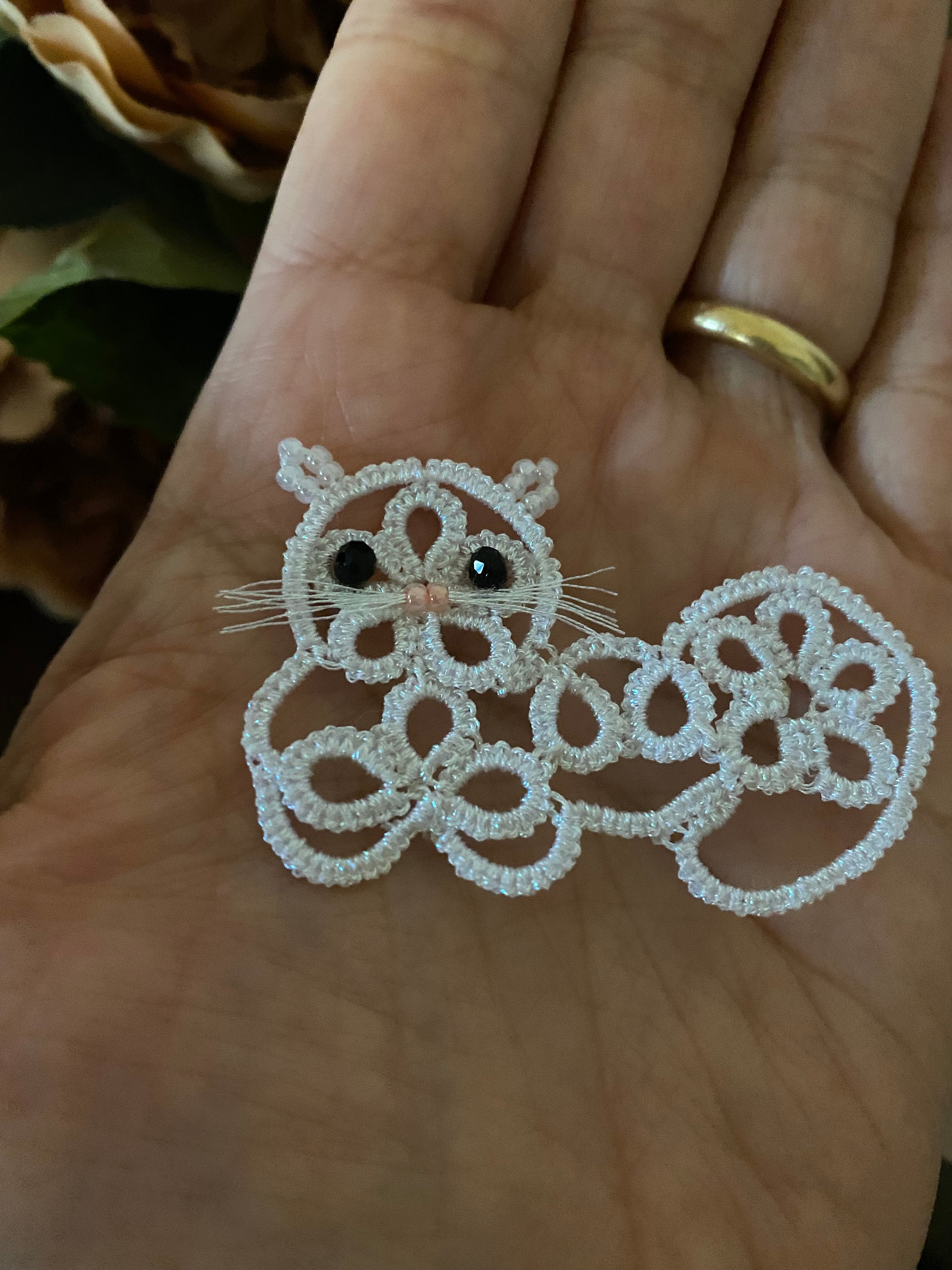 Pattern Tatting yuri Cat - Etsy