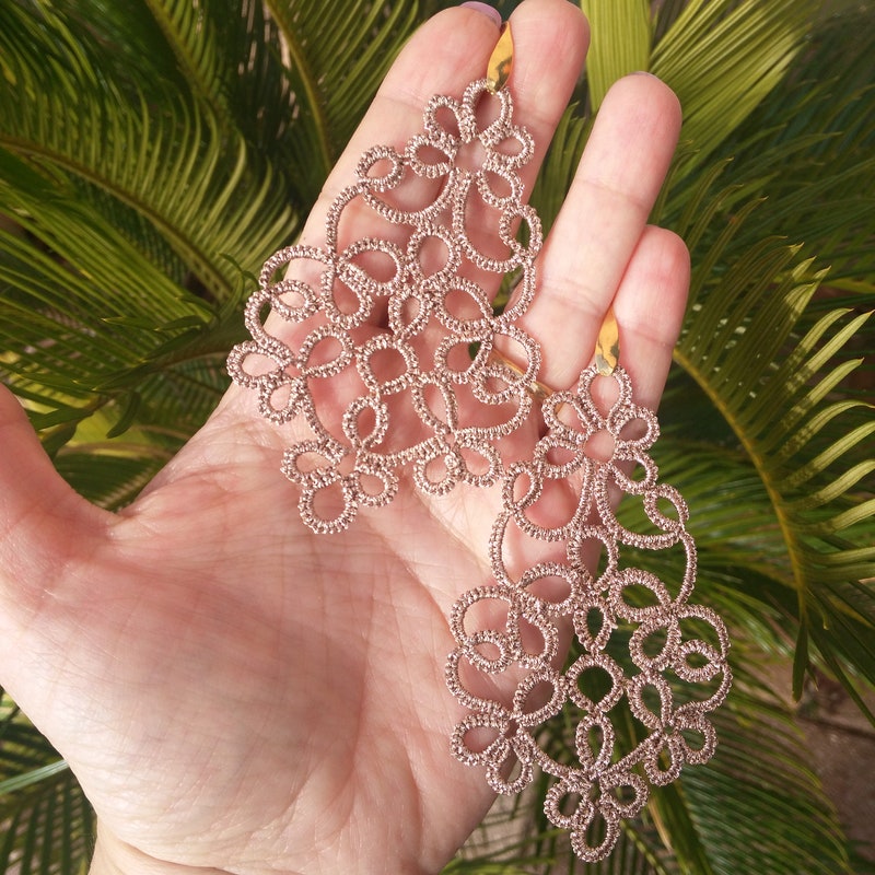Tatting Flower - Etsy