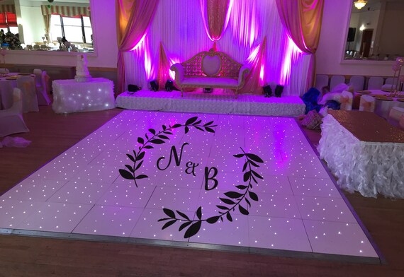 Wedding Dance Floor Decal Sticker Wedding Decal Vinyl - Etsy