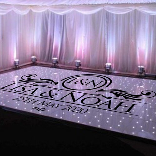 Wedding Sign & Event Dance Floor Decal Sticker - Etsy