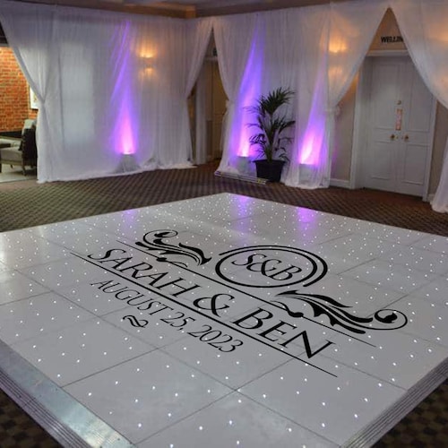 Wedding Sign & Event Dance Floor Decal Sticker - Etsy