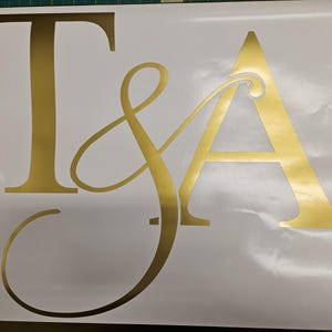 Personalised Event Dance Floor Decal Sticker - Name Vinyl Floor Decal ...