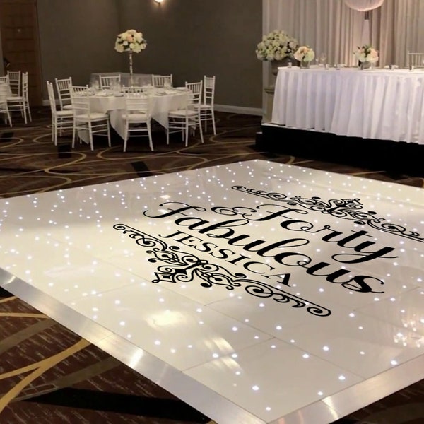 40th Party Floor Decal - Etsy