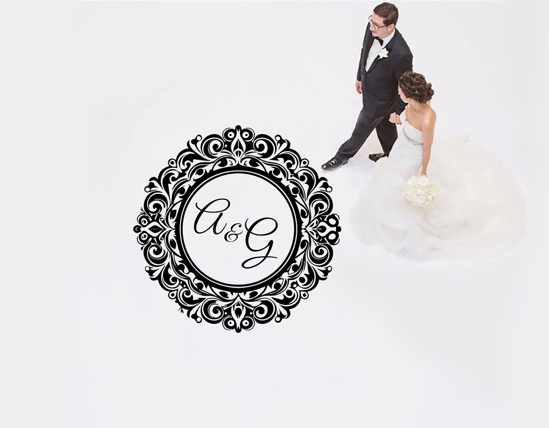 Wedding Dance Floor Decal Sticker - Birthday Vinyl Floor Decal ...
