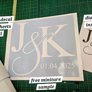 Personalised Event Dance Floor Decal Sticker - Name Vinyl Floor Decal ...