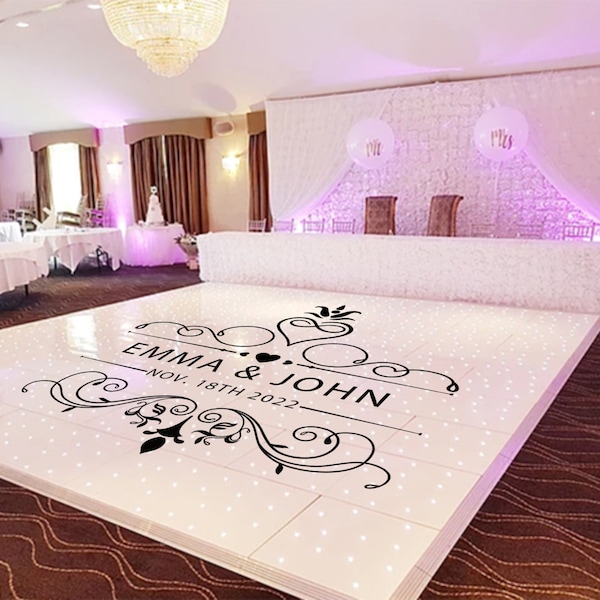 Wedding Floor Decal - Etsy