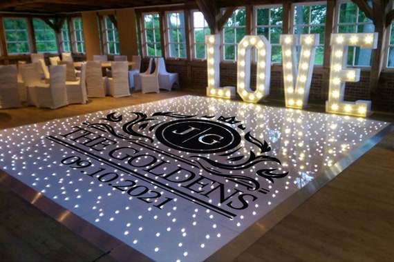 Wedding Dance Floor Decal Sticker Wedding Decal Vinyl - Etsy