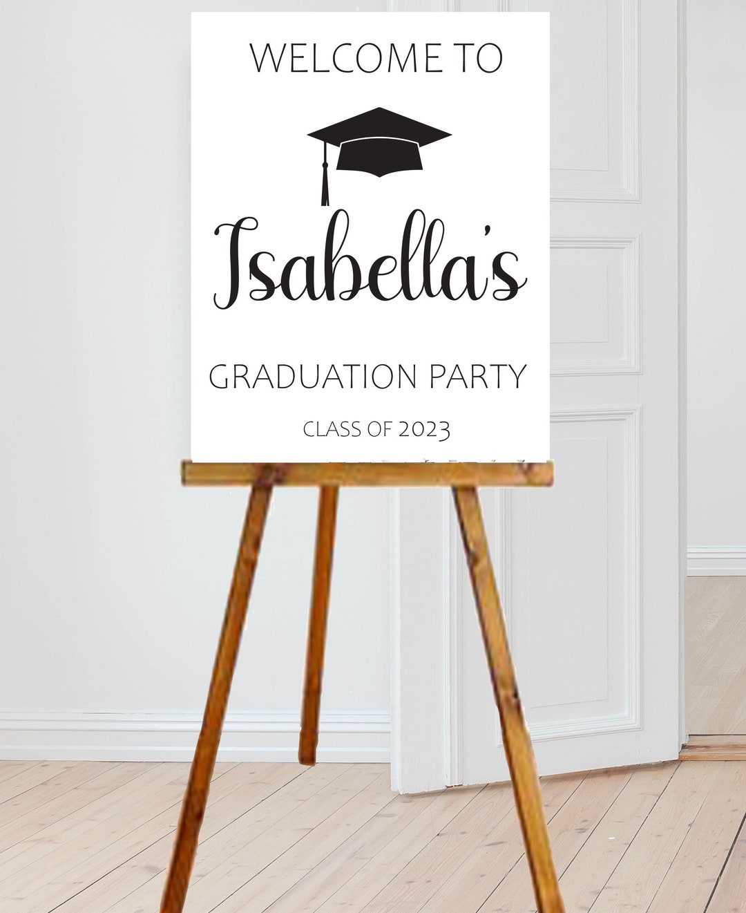 Graduation Sign DIY, Graduation Personalised Sign, Event & Party Sign ...